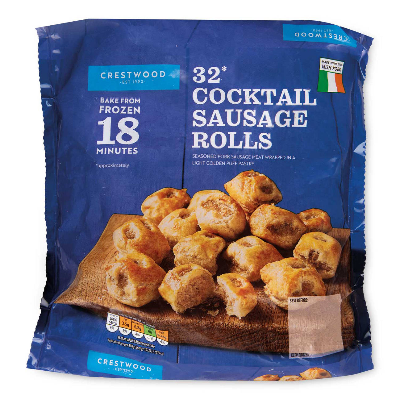Cocktail Sausage Rolls 32 Pack | ALDI IE